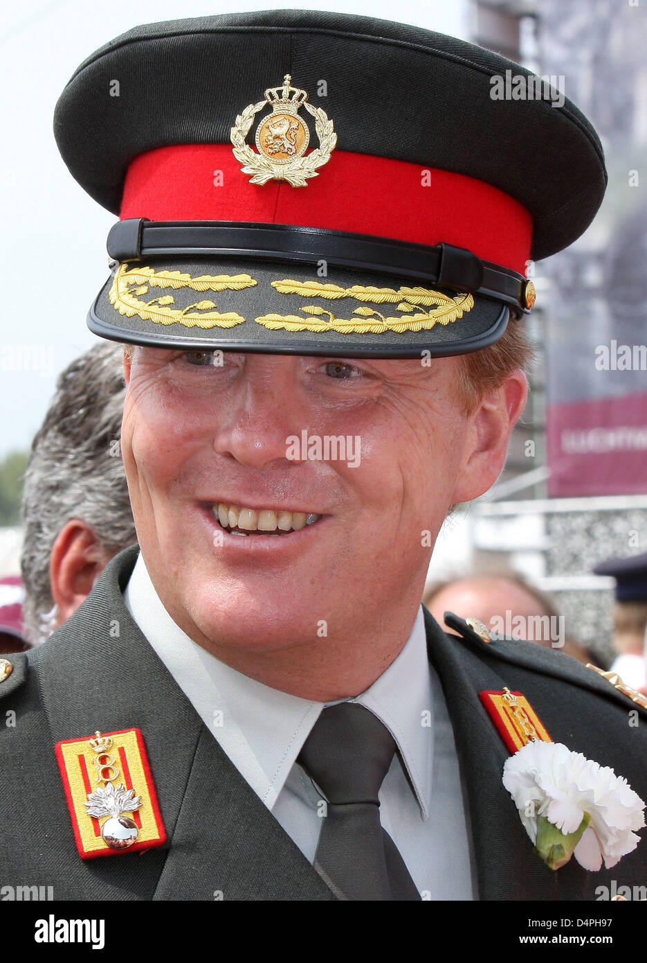 Dutch Prince Willem-Alexander is pictured during the Veterans Day at ...