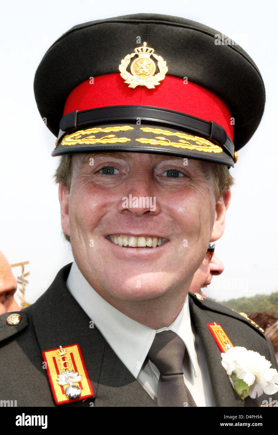 Dutch Prince Willem-Alexander is pictured during the Veterans Day at ...