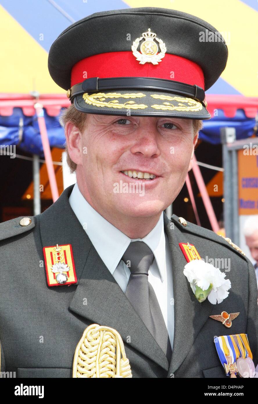 Dutch Prince Willem-Alexander is pictured during the Veterans Day at ...