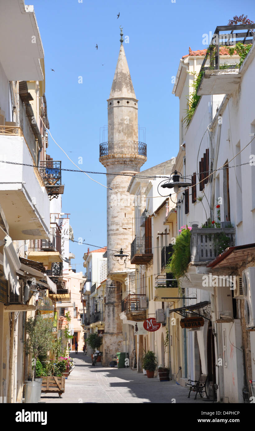 The Ahmet Aga Minaret in Hatzi Michali Daliani Street attests to the ...