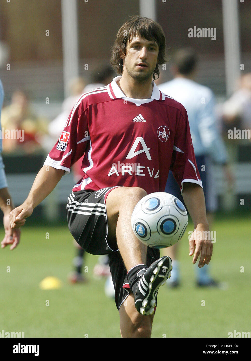 New entry Thomas Broich of German Bundesliga soccer club FC Nuremberg ...