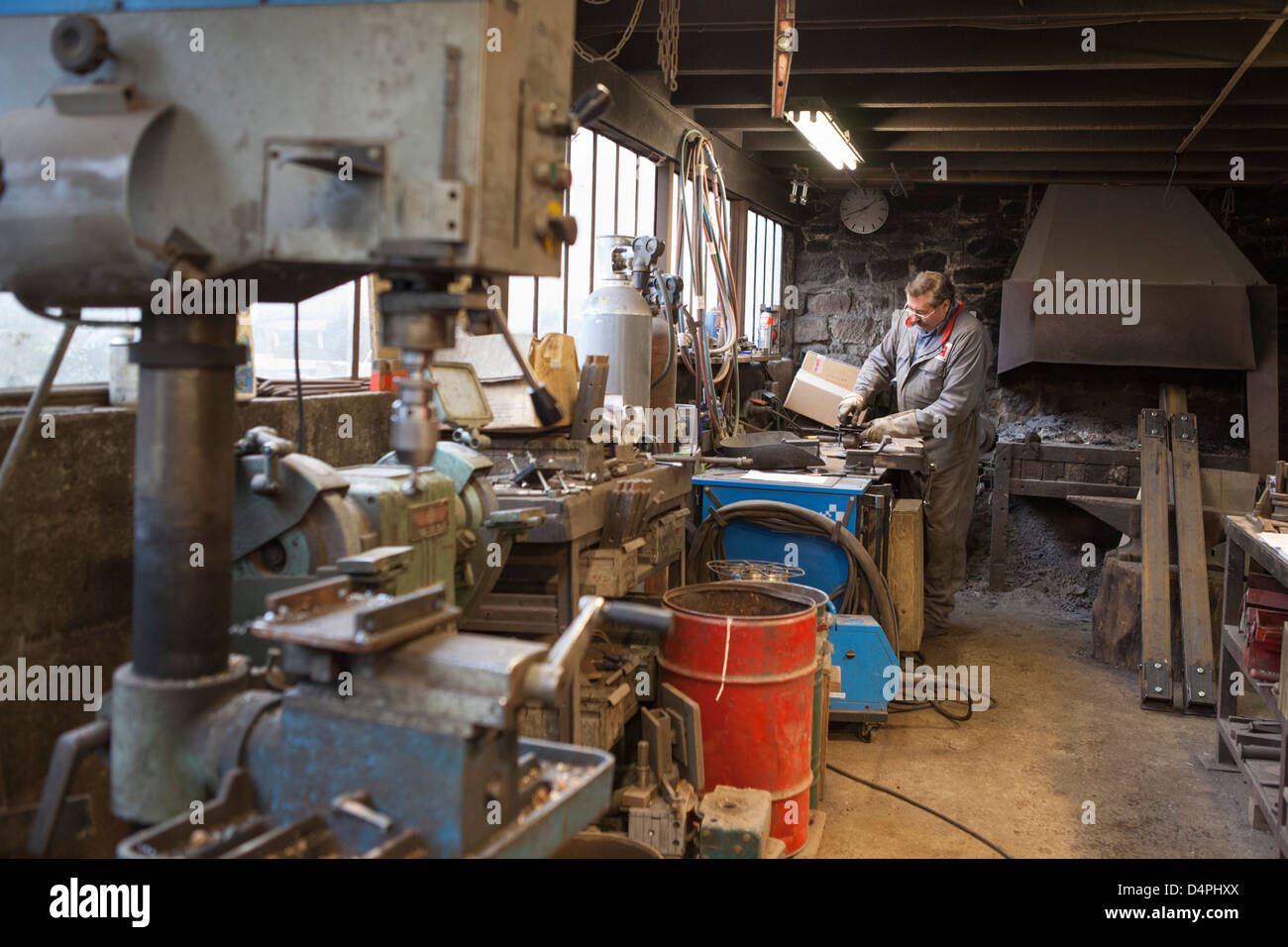 Craftsman at work Stock Photo - Alamy
