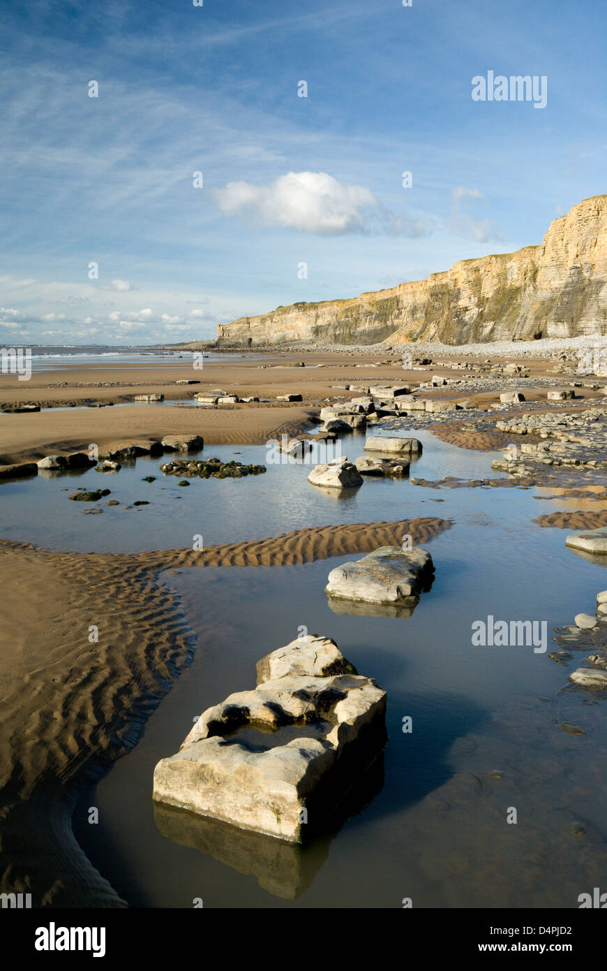 Lias limestone cliffs cwm nash hi-res stock photography and images - Alamy