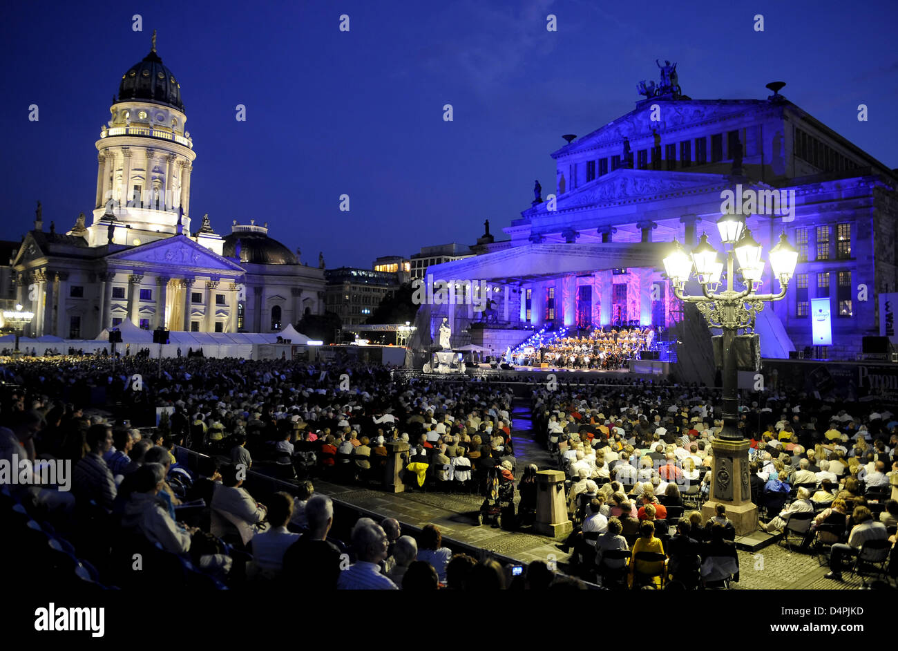 The picture shows the stage during the first day of the Classic Oper ...