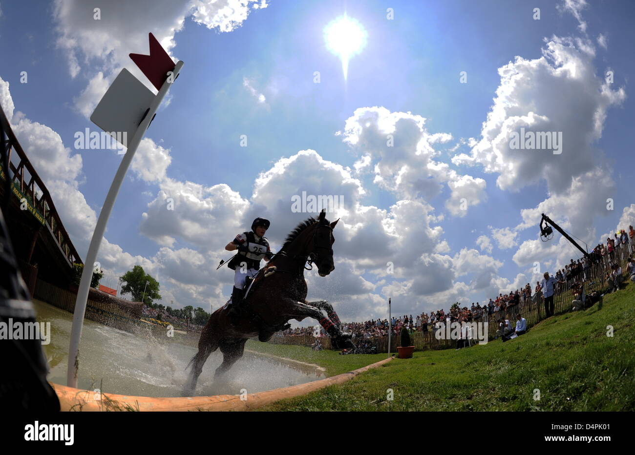British eventing equestrian Emily Llewellyn and her horse ?Society ...
