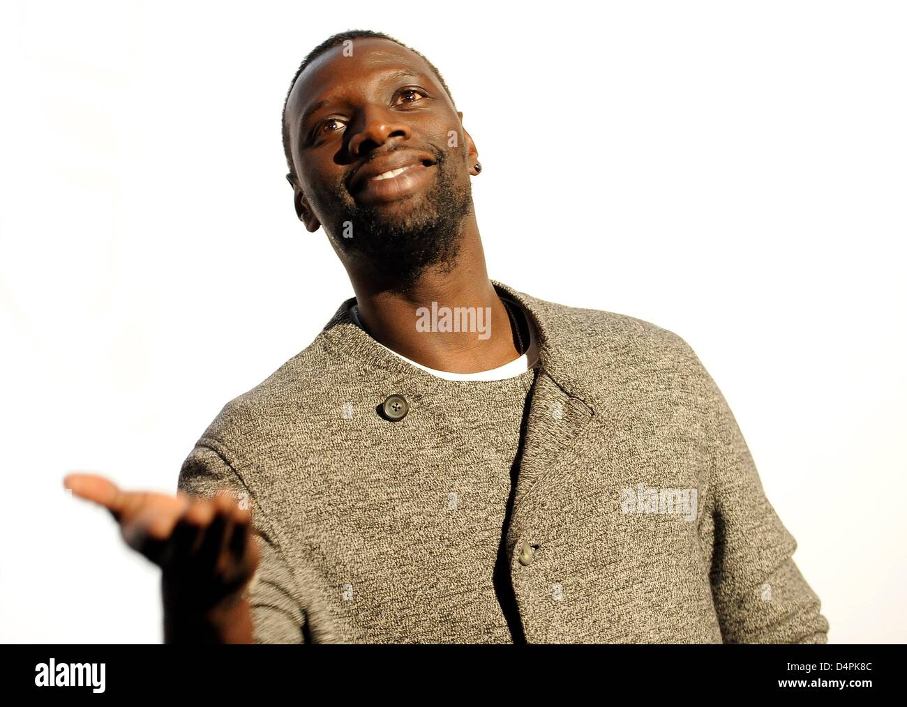 French actor Omar Sy poses for the camera in Berlin, Germany, 17 March ...