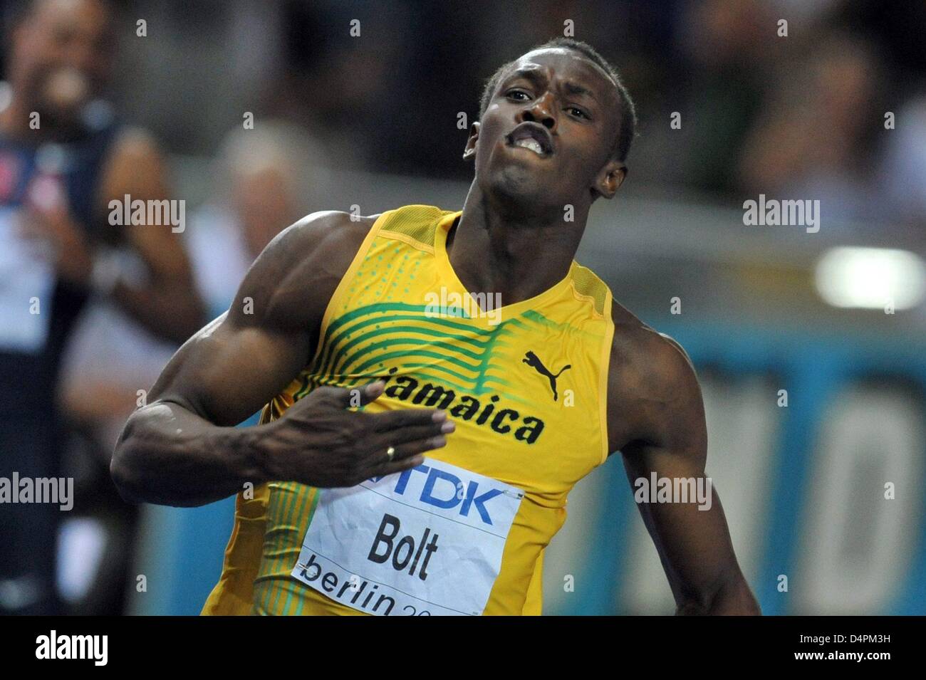 Usain bolt 2009 100m final hi-res stock photography and images - Alamy