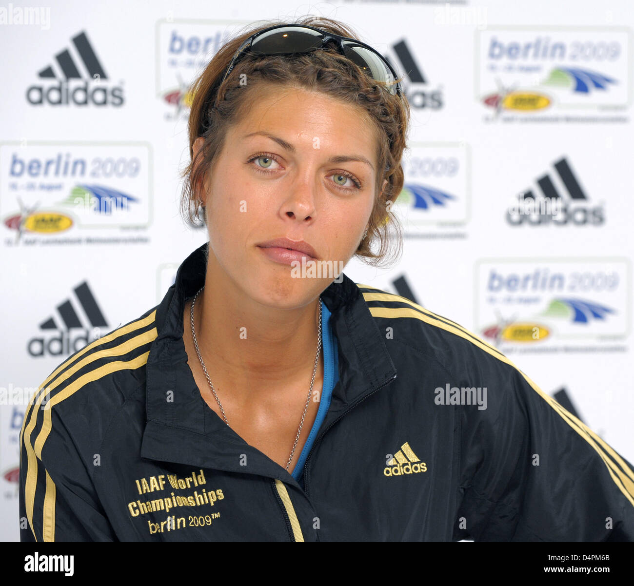 Croatian high jumper Blanka Vlasic pictured at a press conference at ...