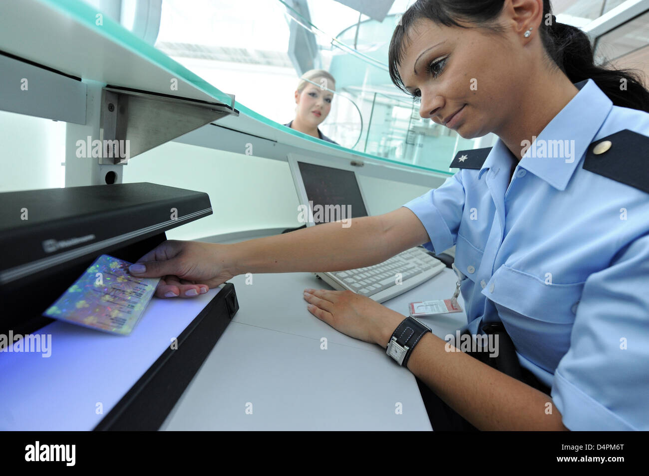 Germany airport passport control hi-res stock photography and images ...
