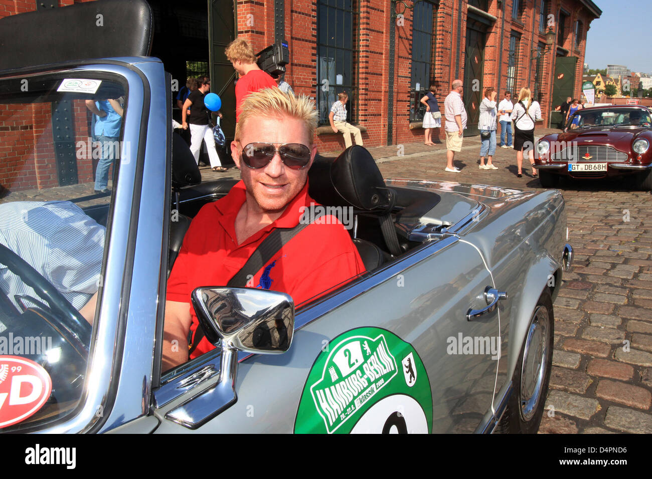 Tennis legend Boris Becker starts in the classic car rallye ?Hamburg ...