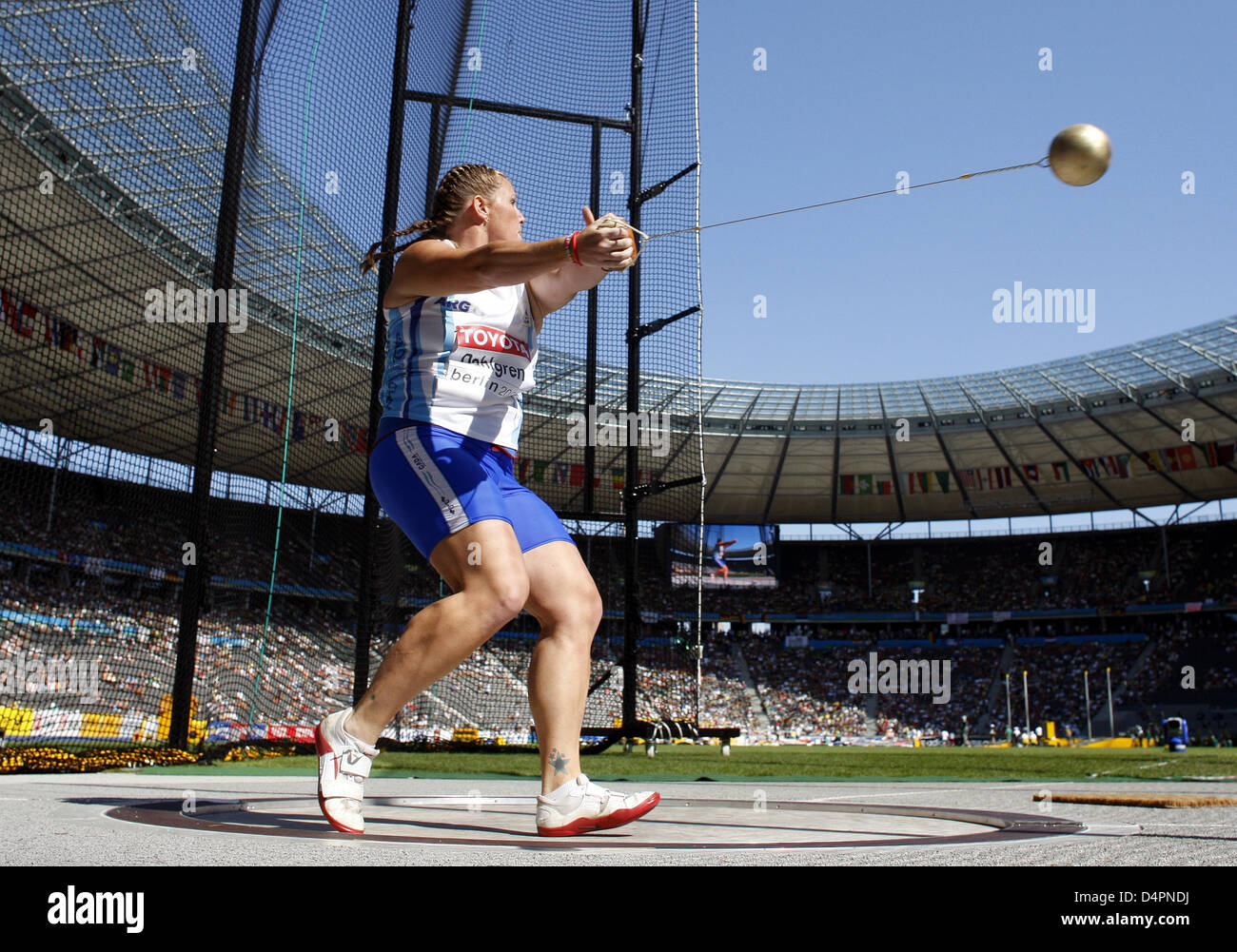 CORRECTION: CORRECTING ID - Argentina?s Jennifer Dahlgren seen in ...