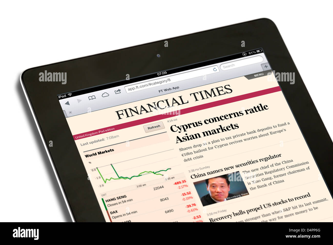 Ft newspaper hi-res stock photography and images - Alamy