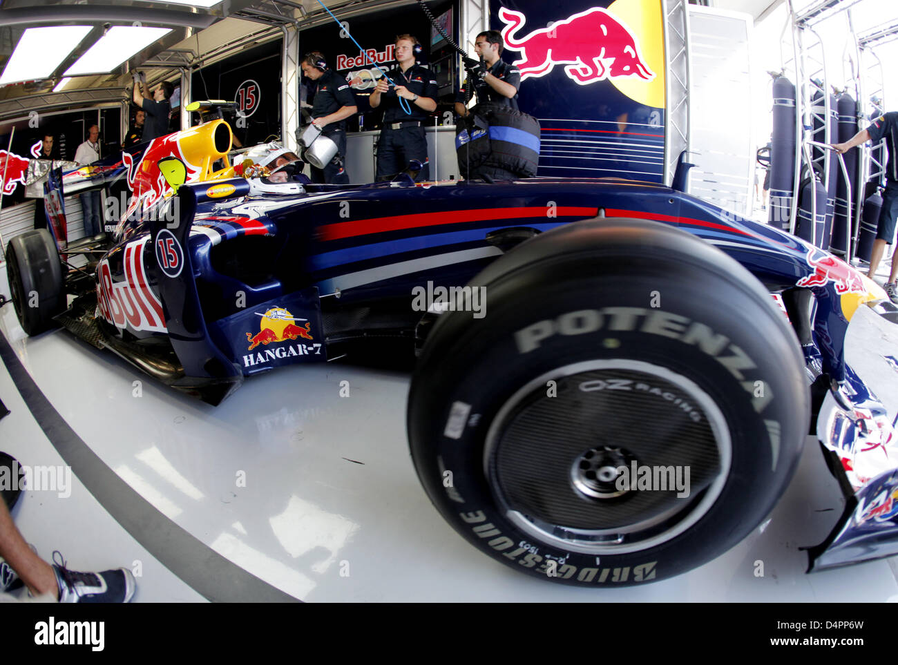 German Formula One driver Sebastian Vettel of Red Bull pictured in the ...