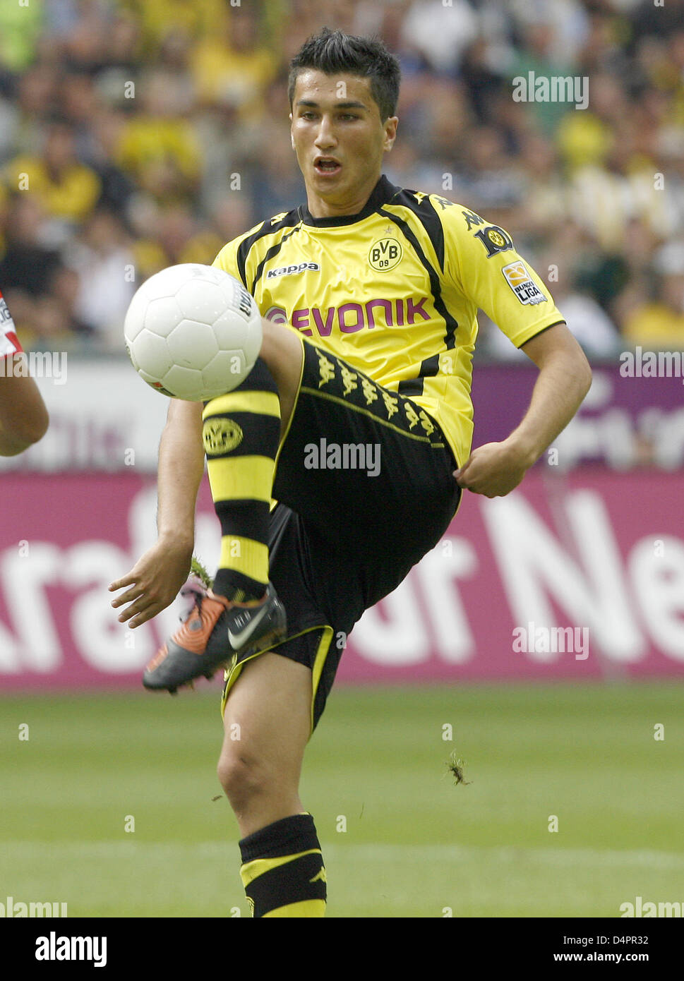 Dortmund?s Nuri Sahin shown in action during the Bundesliga match ...