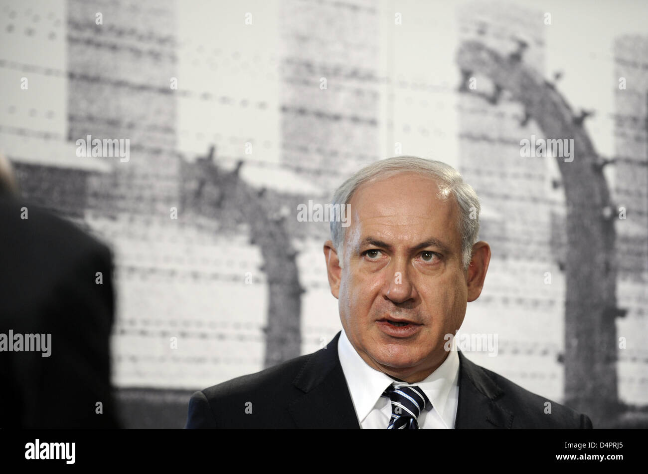 Israeli Prime Minister Benjamin Netanyahu pictured as he eyes the ...