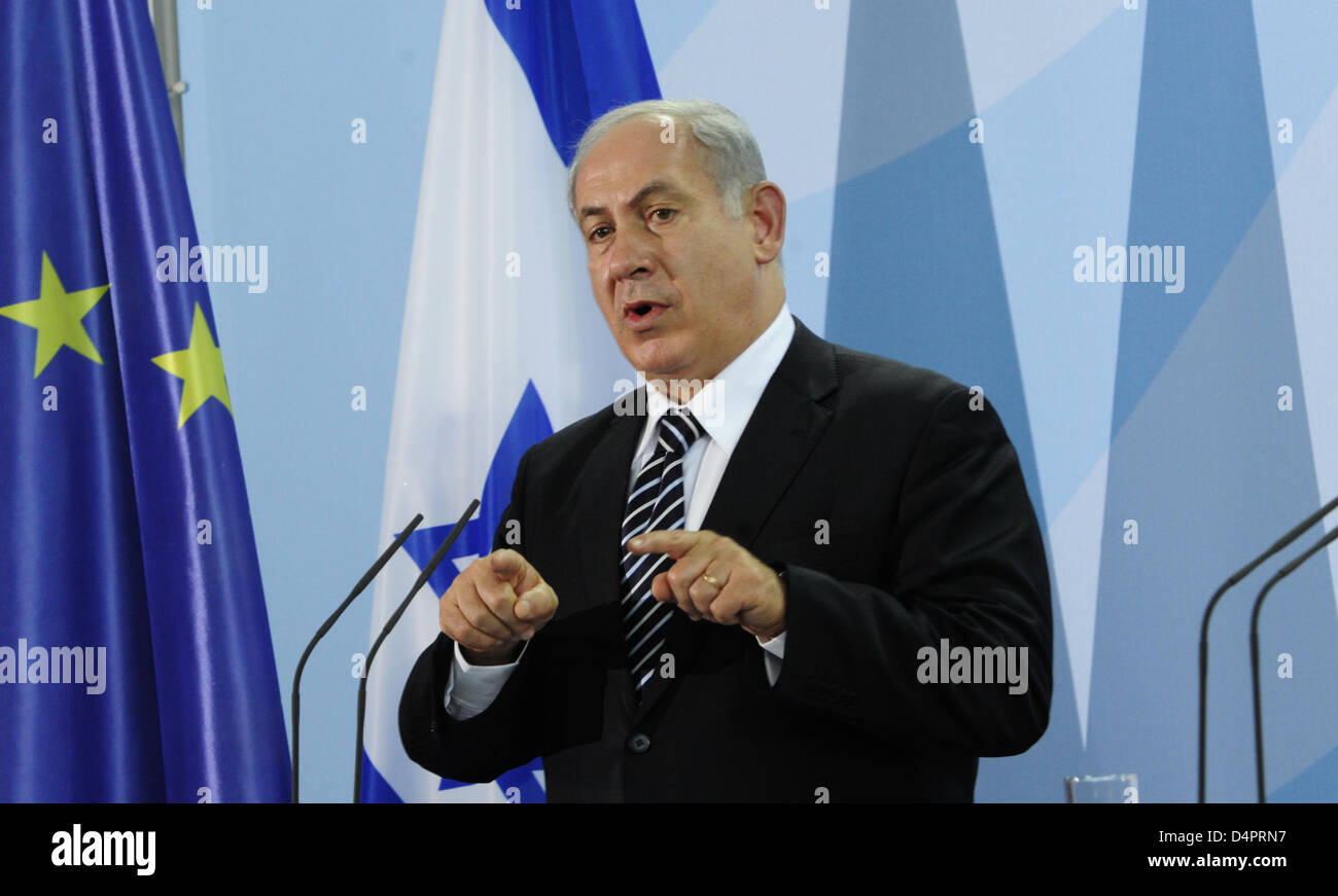 Israeli Prime Minister Benjamin Netanyahu gives a joint news conference ...