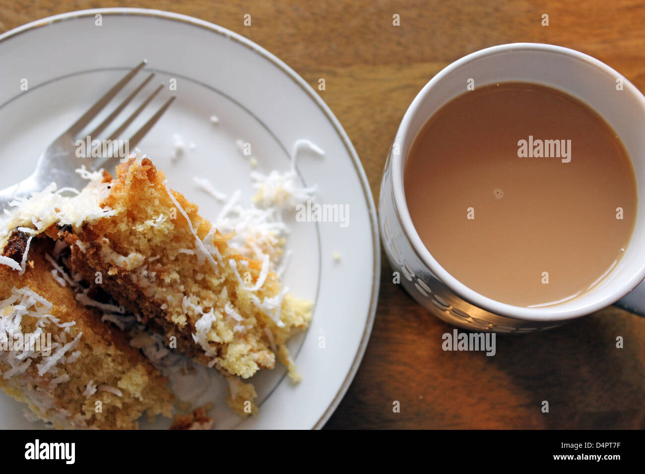 tea and cake Stock Photo - Alamy