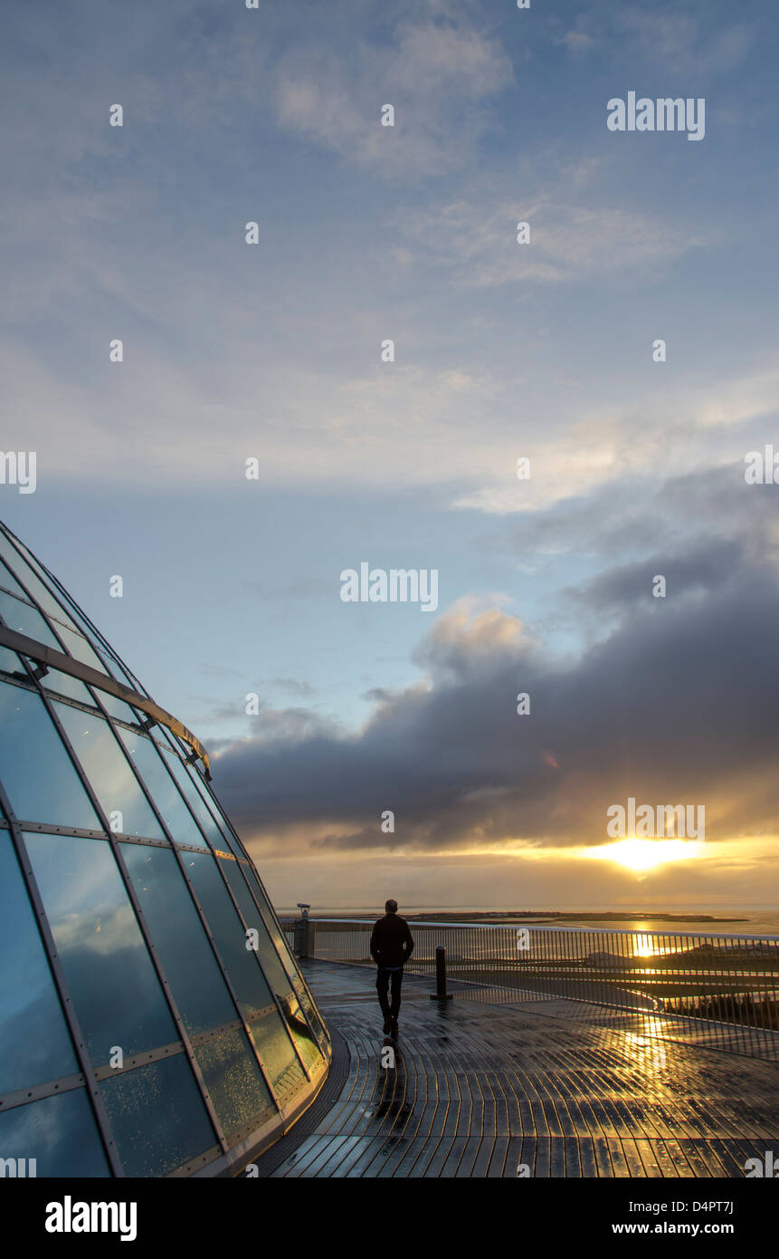 Perlam building at Reykjavik, Iceland Stock Photo - Alamy