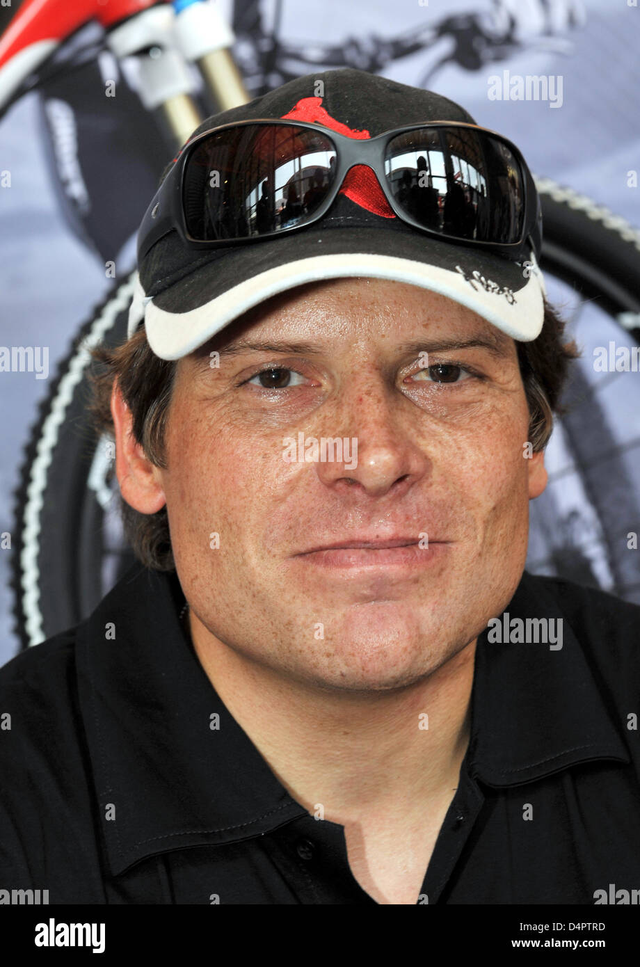 Former professional cyclist Jan Ullrich gives a signature session at ...