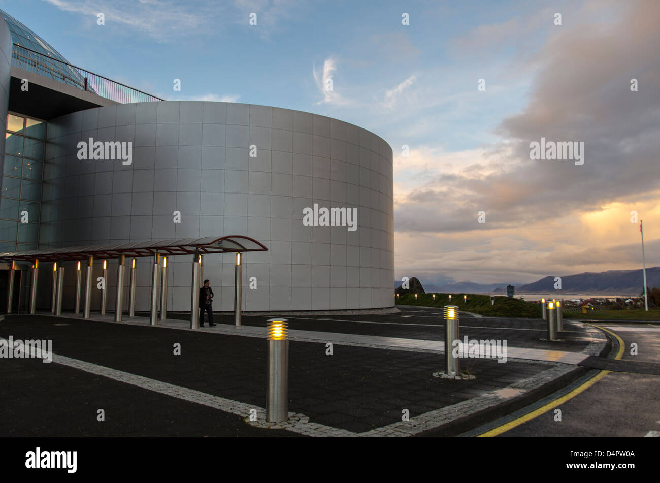 Perlam building at Reykjavik, Iceland Stock Photo - Alamy
