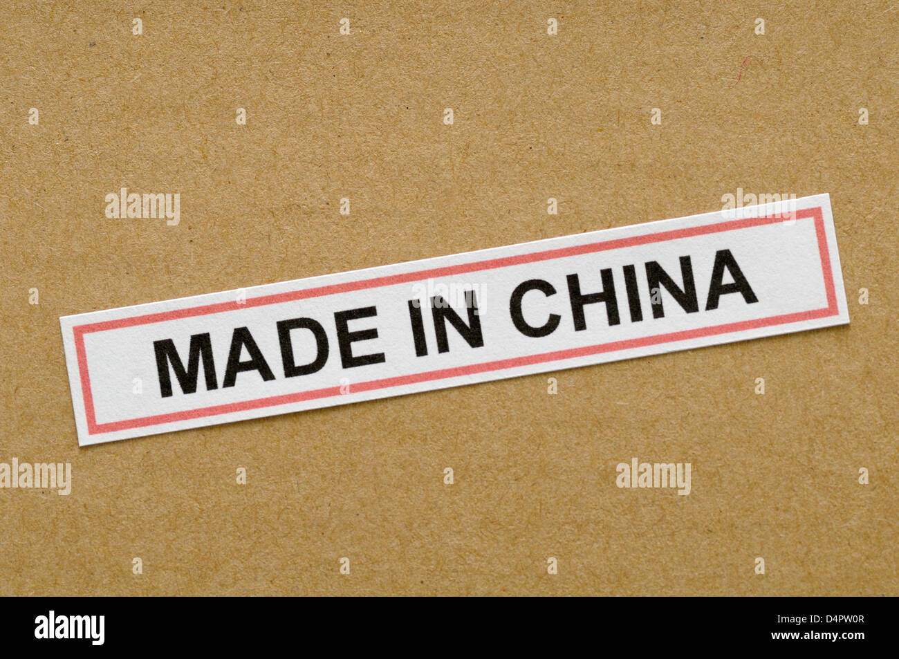 made in china Stock Photo - Alamy