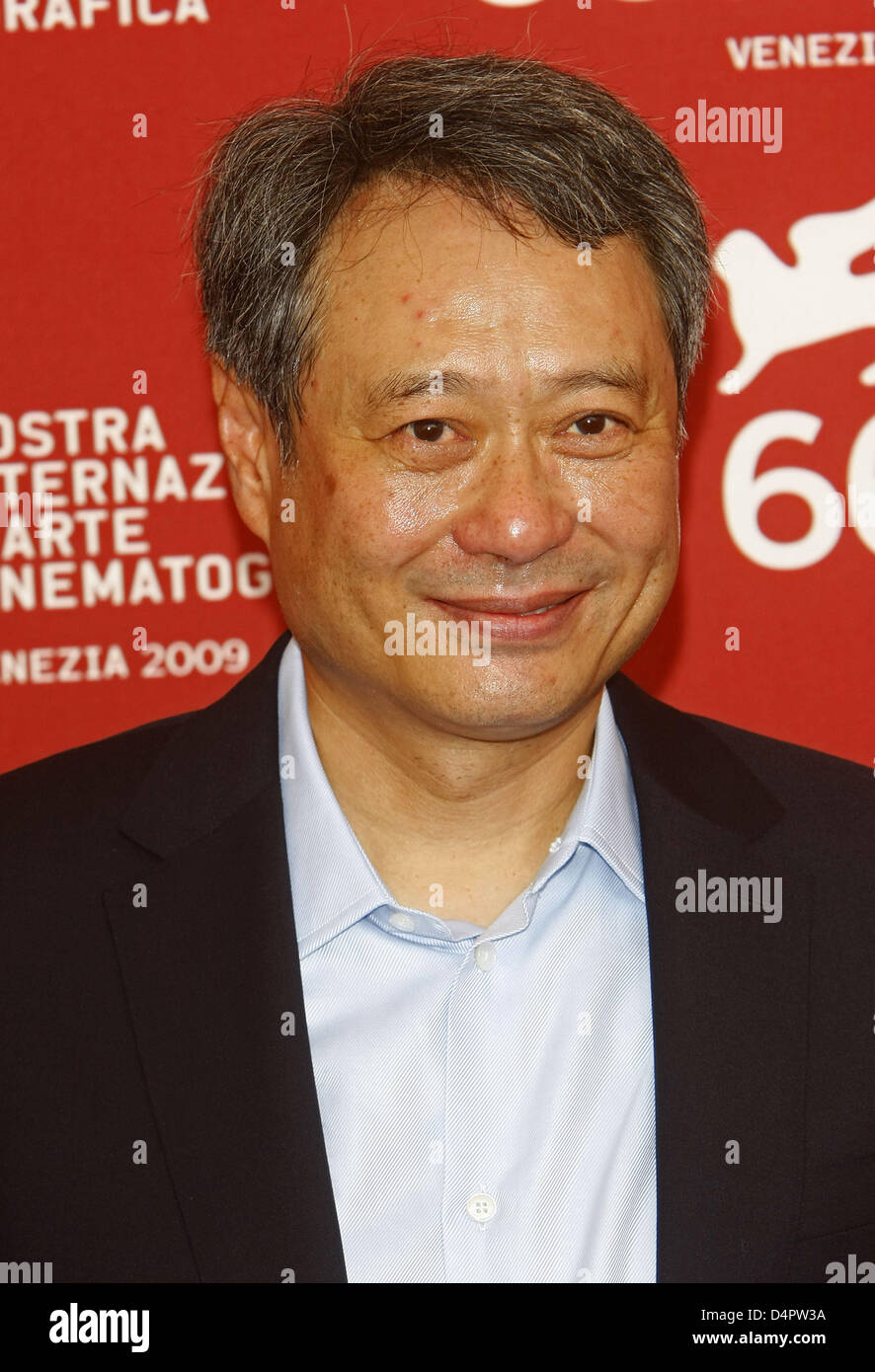 Taiwanese-American film director Ang Lee poses after the press ...