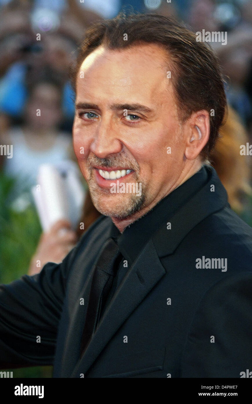 US actors Nicolas Cage arrives at the premiere of the film ?Bad ...