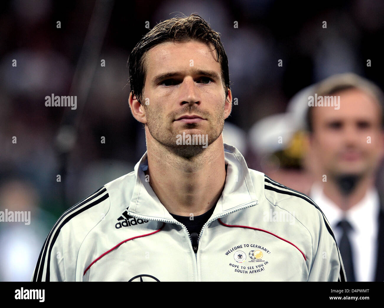Germany?s Arne Friedrich ahead of the friendly match Germany v South ...