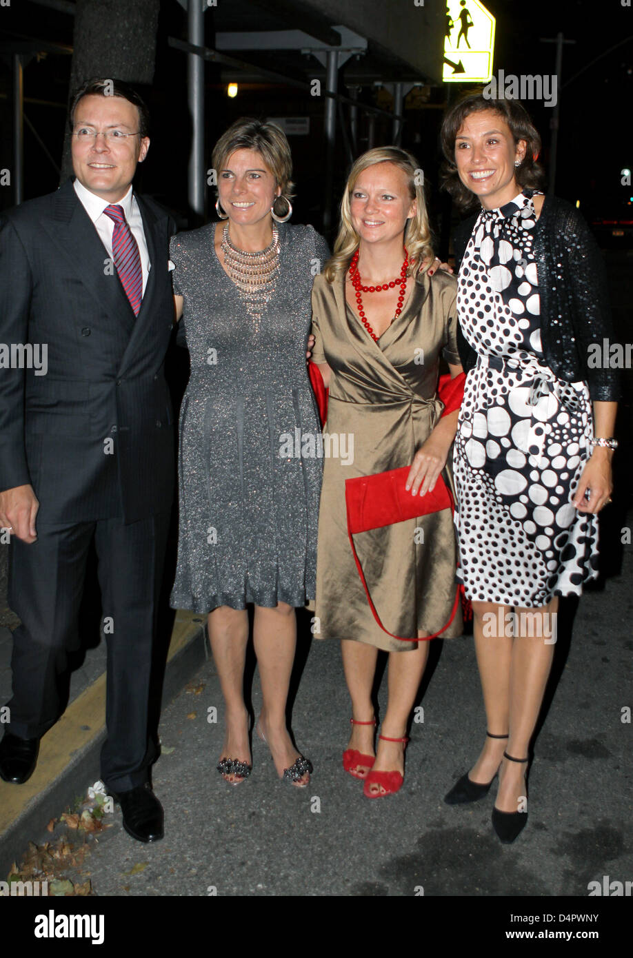 (L-R) Prince Constantijn of the Netherlands, Princess Laurentien ...