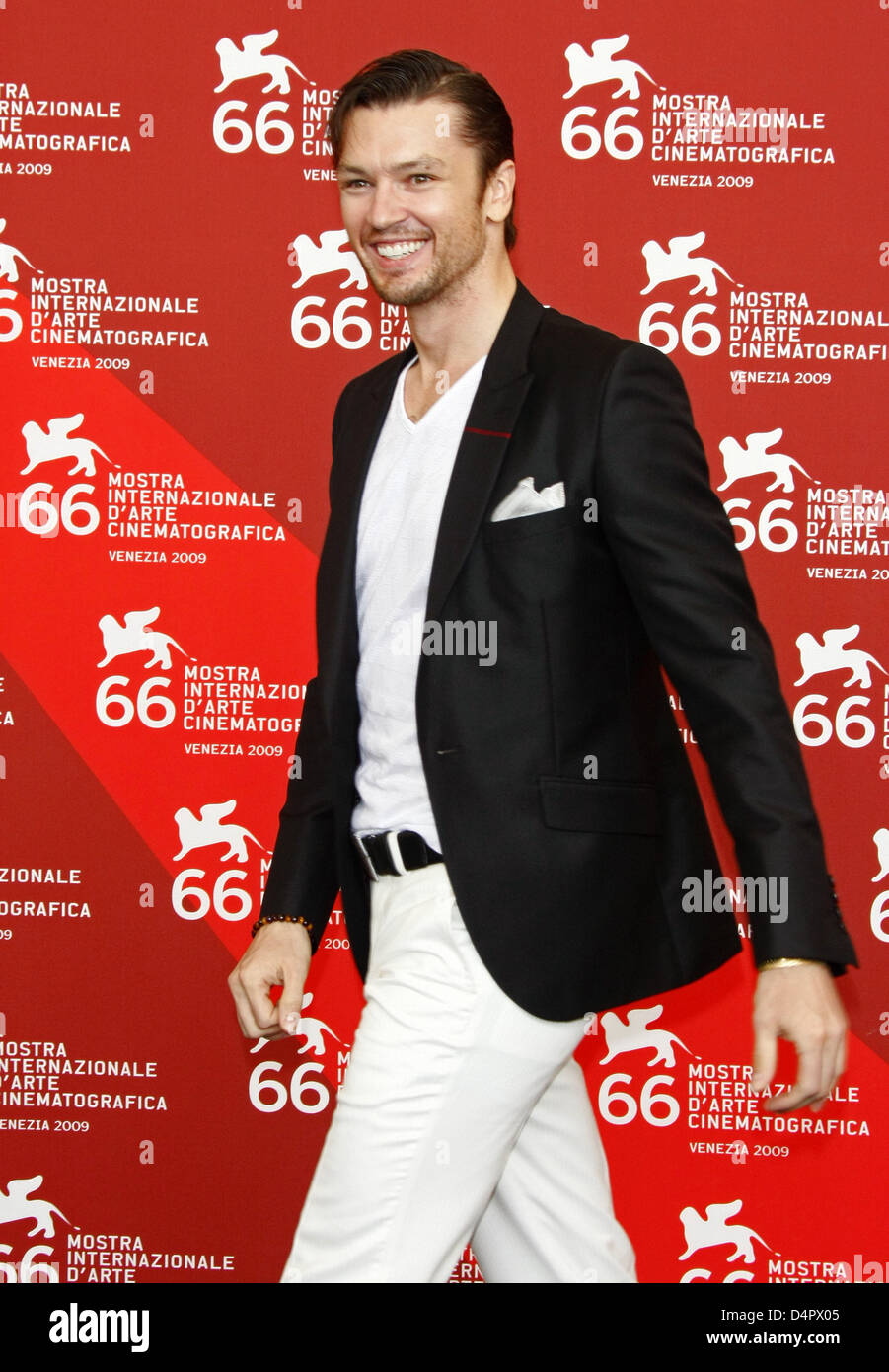 Eric Bossick smiles after the press conference on the film ?Tetsuo: The ...