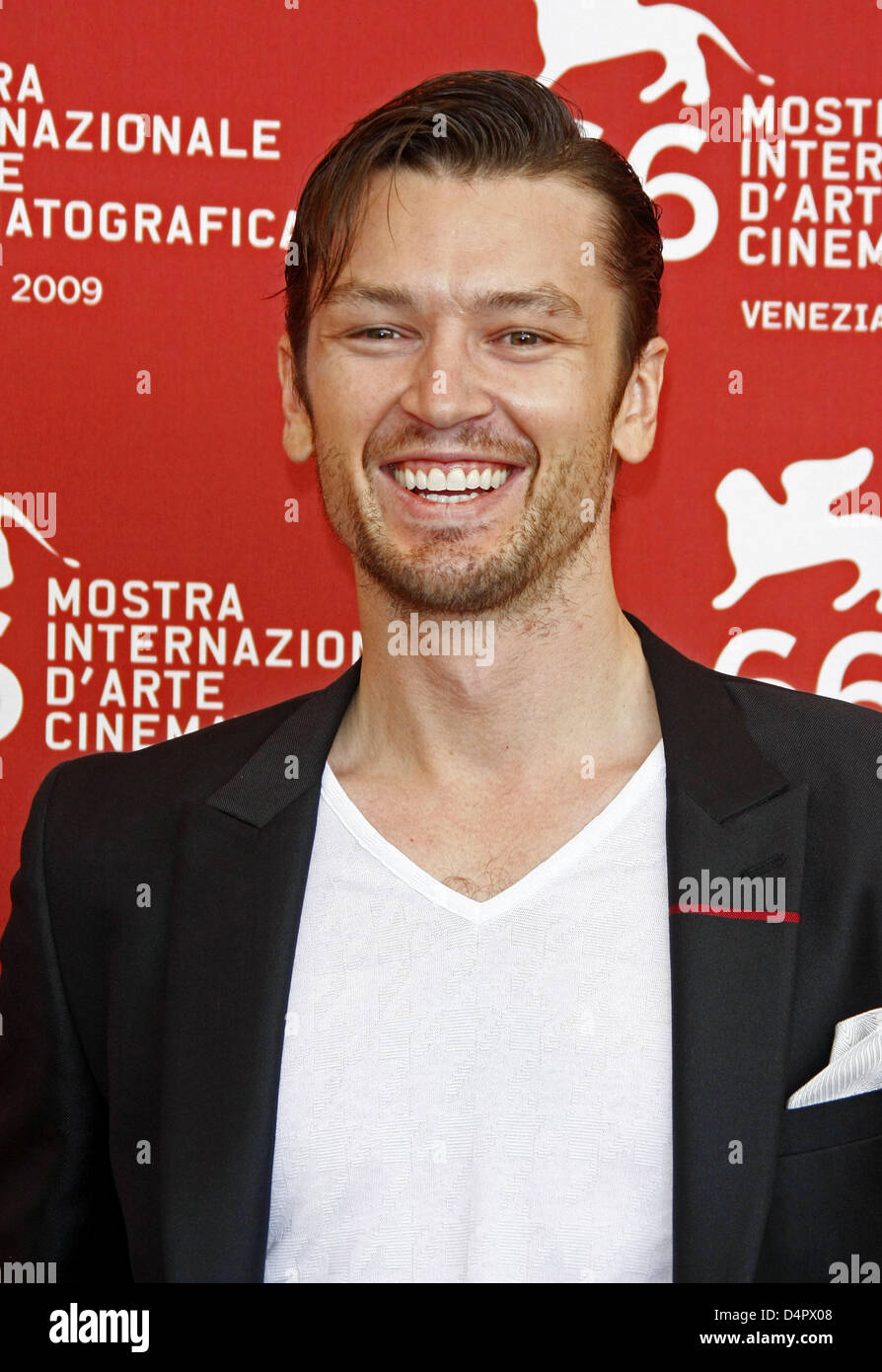 Eric Bossick smiles after the press conference on the film ?Tetsuo: The ...