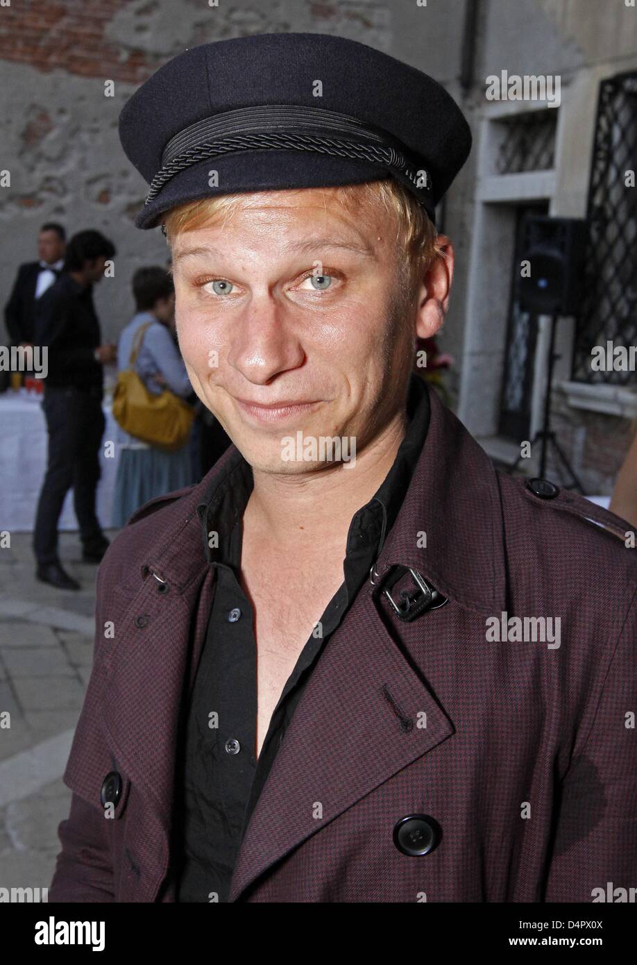 German actor Robert Stadlobe smiles at a reception by federal state ...