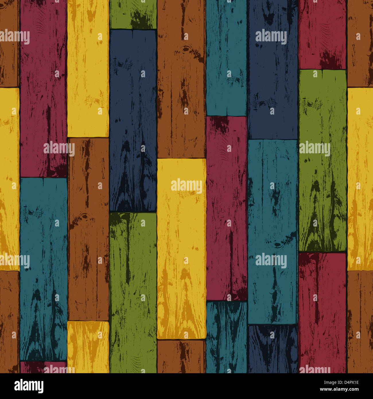 Colorful wooden background Stock Photo - Alamy