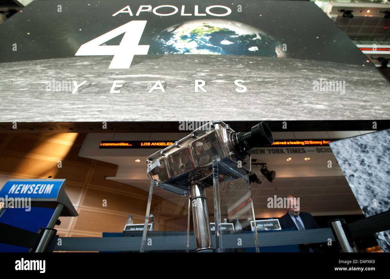 A photo of the Apollo TV camera, commemorating the 40th anniversary of ...