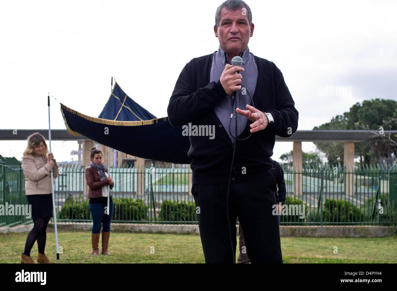 Parliament Member Micky Rosenthal, of the Israel Labor Party, condemns ...