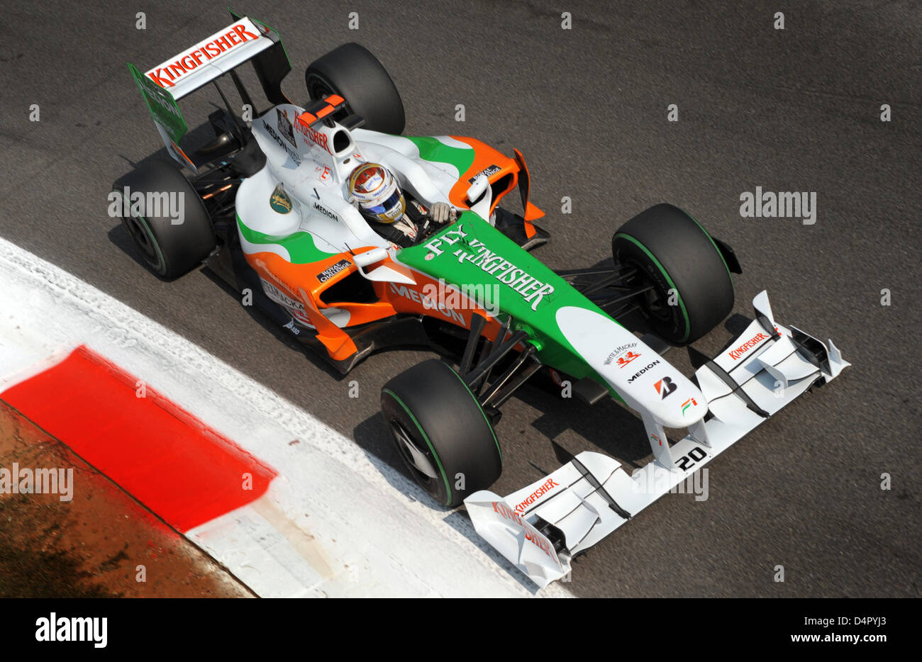 German Formula One driver Adrian Sutil of Force India pictured during ...