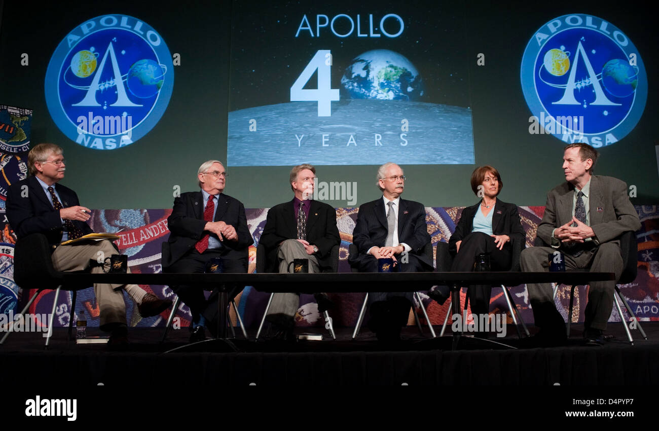 The 40th anniversary of the Apollo program is discussed at NASA ...