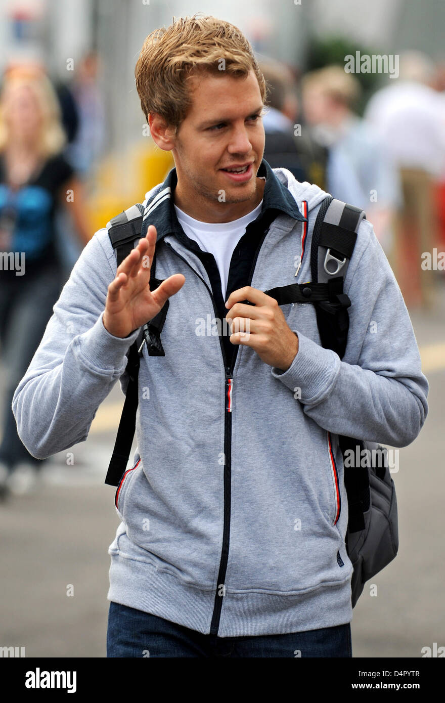 Sports spo motor racing formula 1 male gesture italy hi-res stock ...