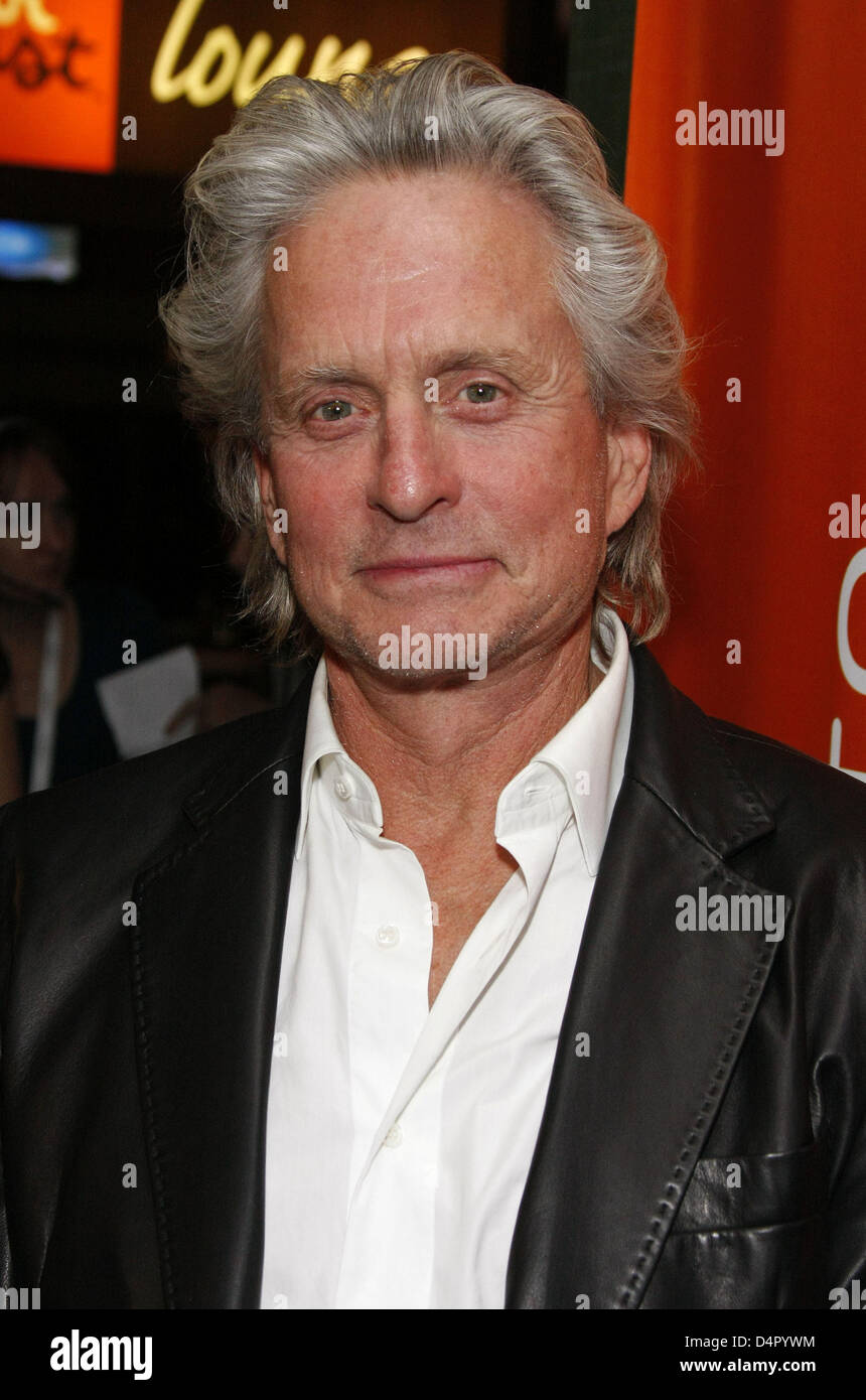 Actor Michael Douglas attends the premiere of the film ?Solitary Man ...