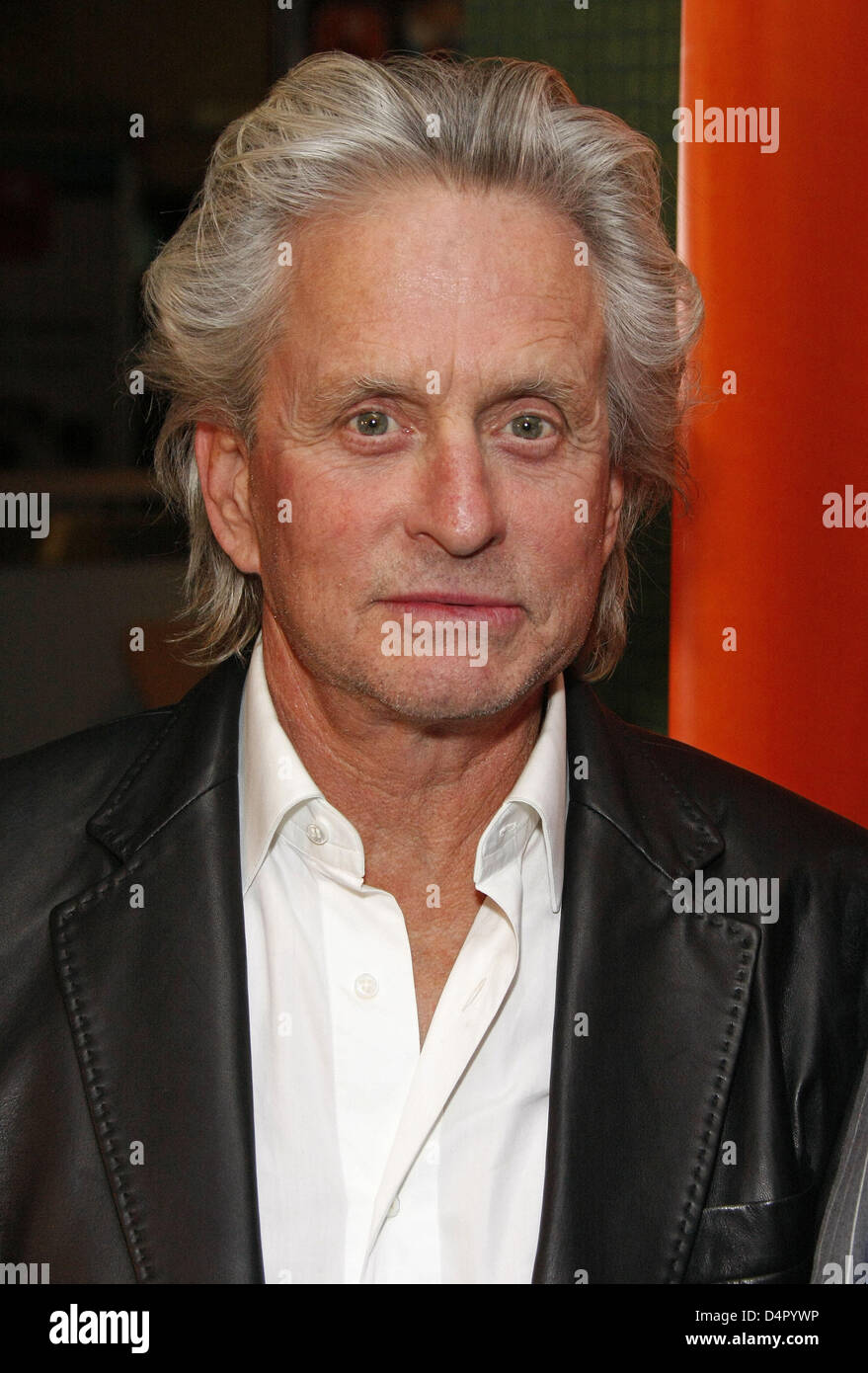 Actor Michael Douglas attends the premiere of the film ?Solitary Man ...