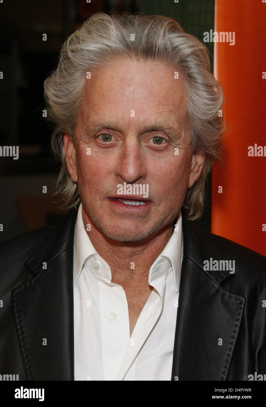 Actor Michael Douglas attends the premiere of the film ?Solitary Man ...