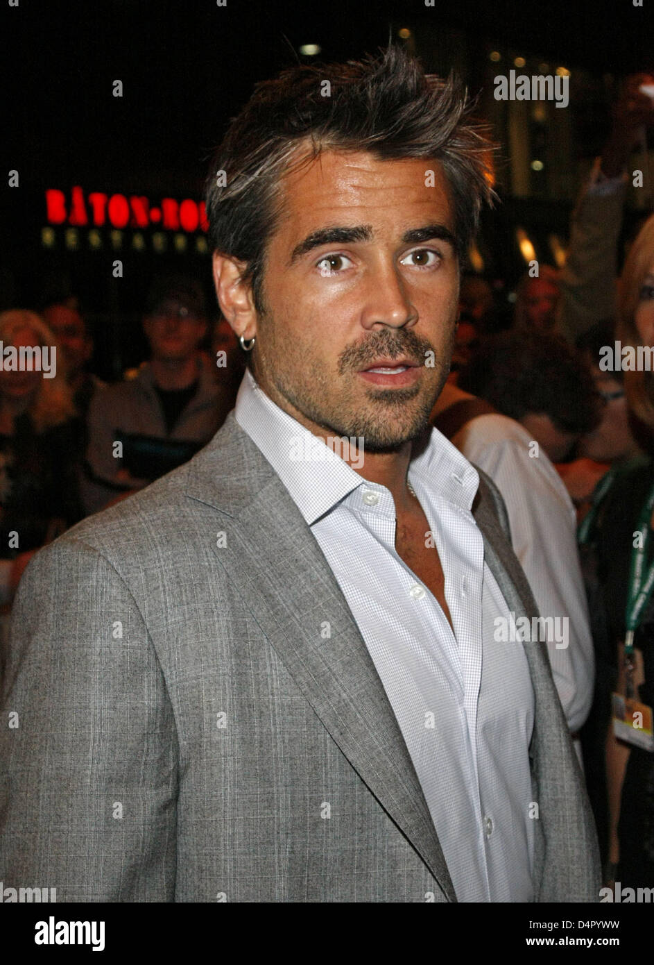 Actor Colin Farrell attends the premiere of the film ?Triage? during ...