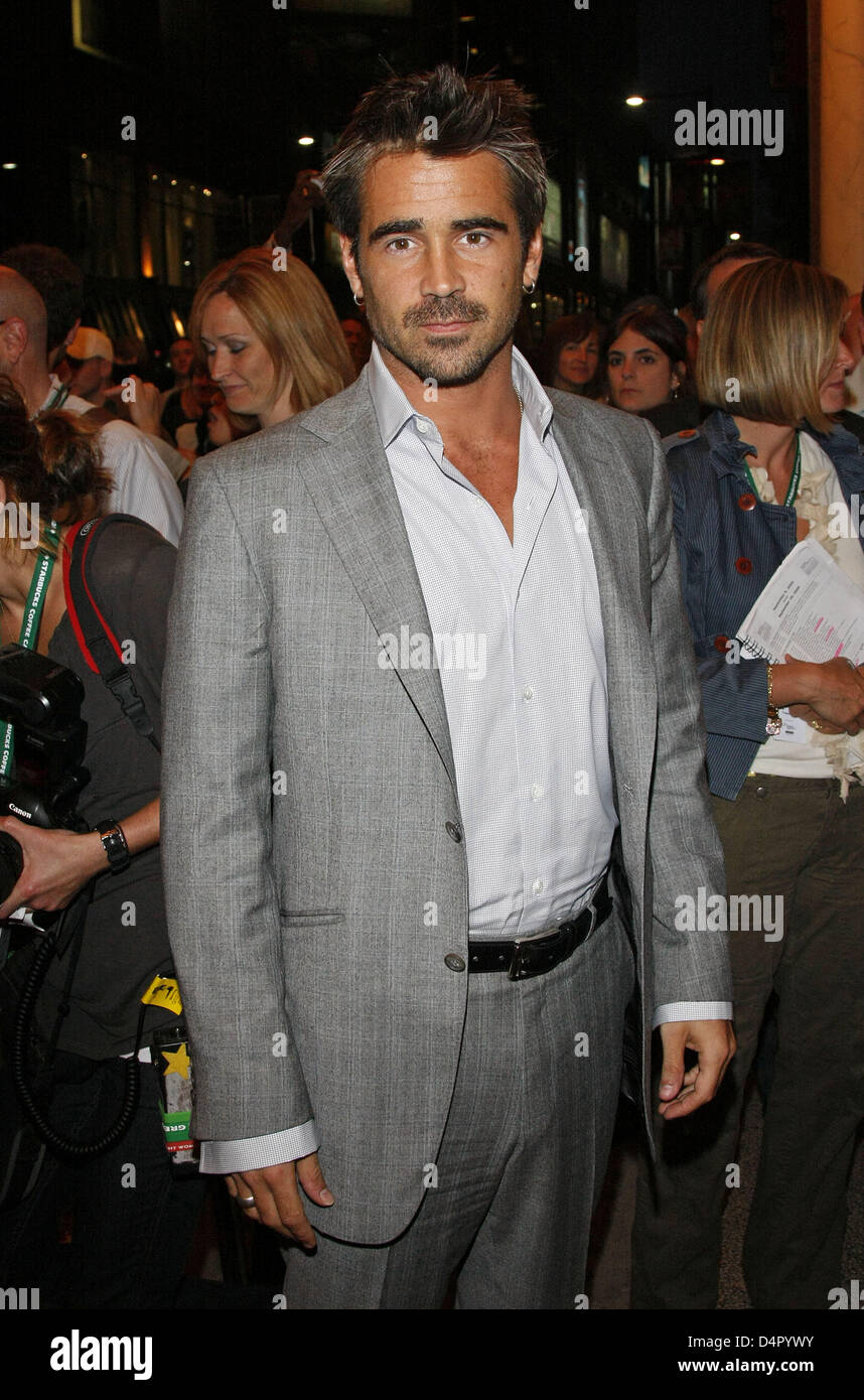 Actor Colin Farrell attends the premiere of the film ?Triage? during ...