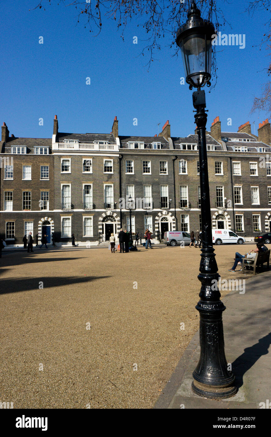 Bedford Square, Bloomsbury, London Stock Photo - Alamy