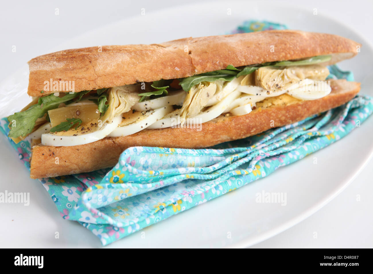 Egg sandwich hi-res stock photography and images - Alamy