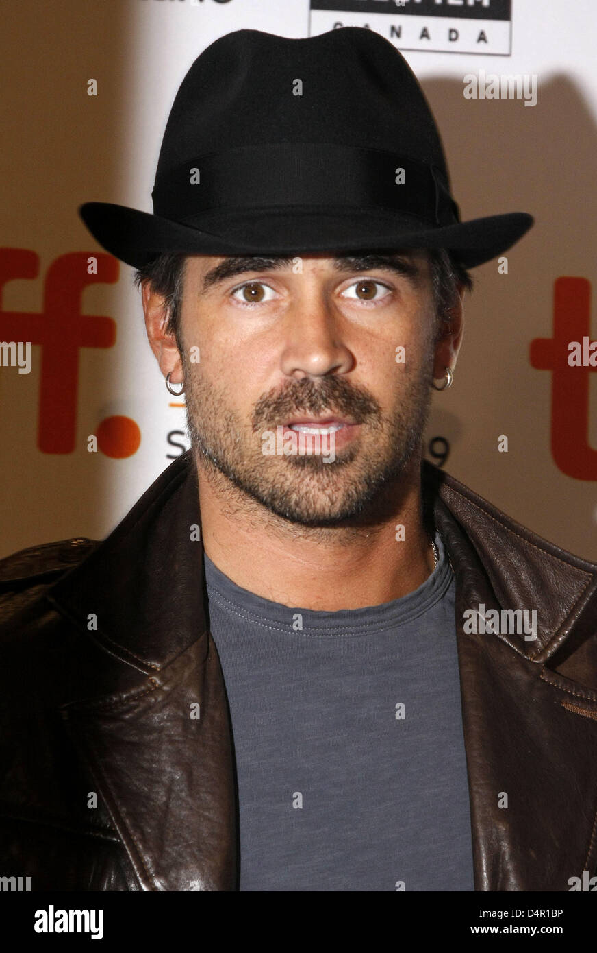 Irish actor Colin Farrell attends the press conference for the film ...
