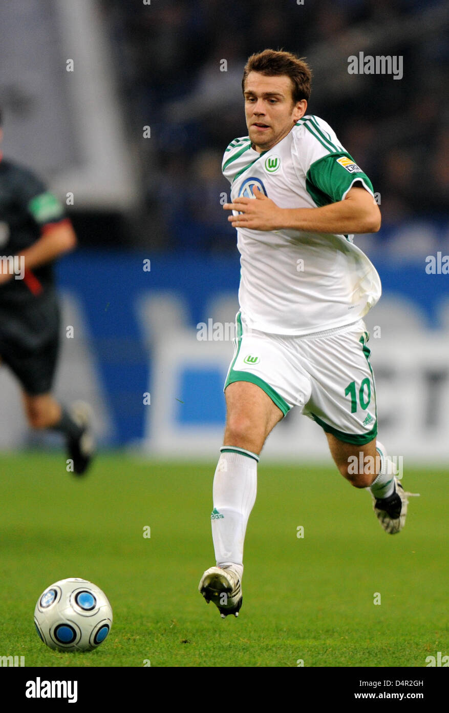 Wolfsburg?s Zvjezdan Misimovic seen in action during the German ...