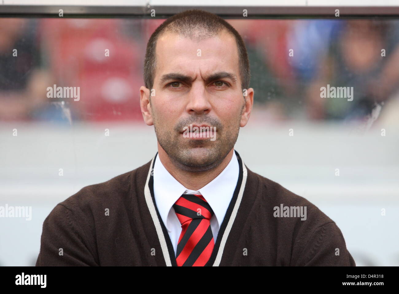 Stuttgart?s coach Markus Babbel during the match against Cologne at ...