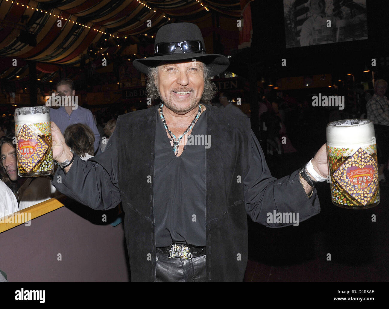 French folk singer and composer Danyel Gerard poses at the Davidoff ...