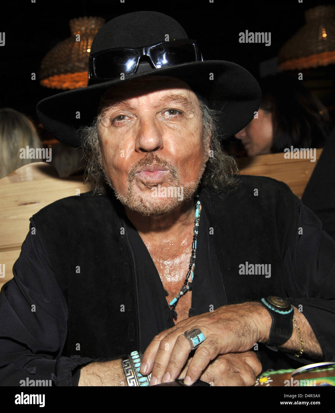 French folk singer and composer Danyel Gerard poses at the Mainstream ...